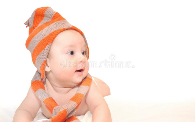 Baby boy posing stock image. Image of peaceful, laugh - 28284863