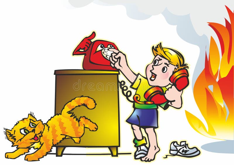 Baby & fire stock illustration. Illustration of dressing - 28323556