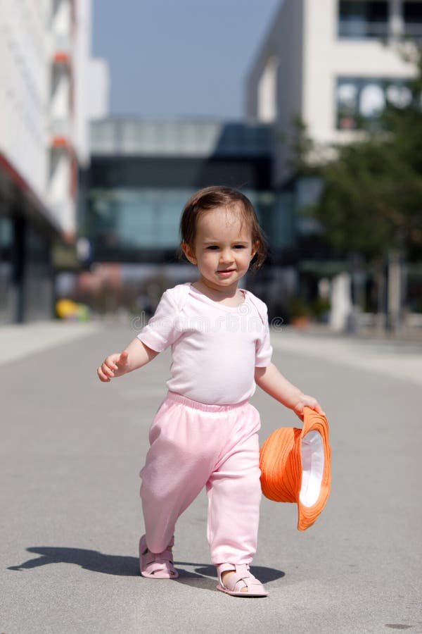 Baby first steps stock photo. Image of happiness, hold - 11782024
