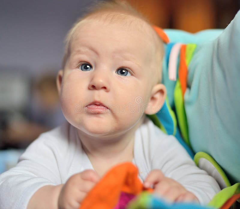 Baby stock photo. Image of expression, girl, beauty, cute - 34209098