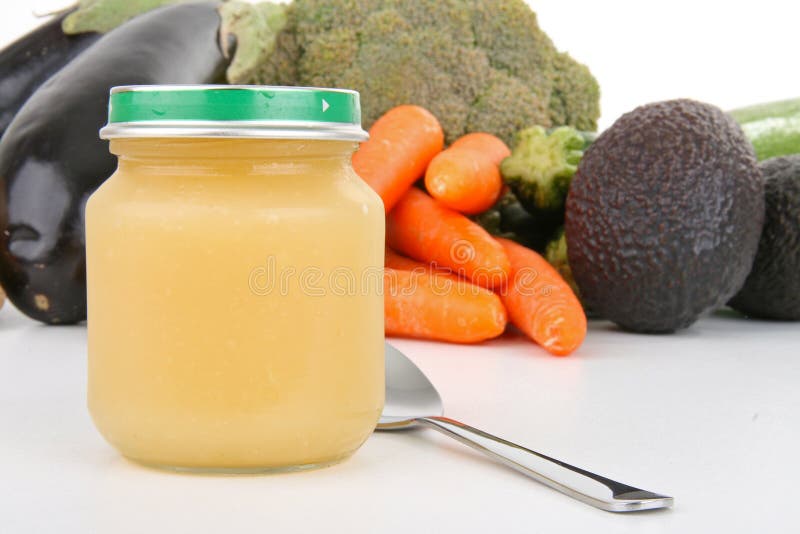Baby food stock photo. Image of meal, baby, bottle, food - 14574224