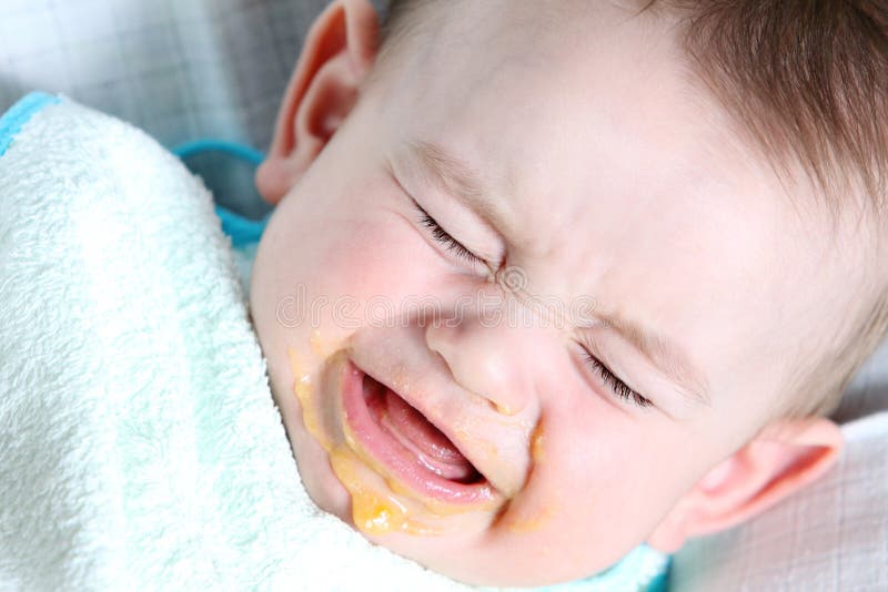 450 Baby Eating Food Crying Stock Photos - Free & Royalty-Free Stock ...