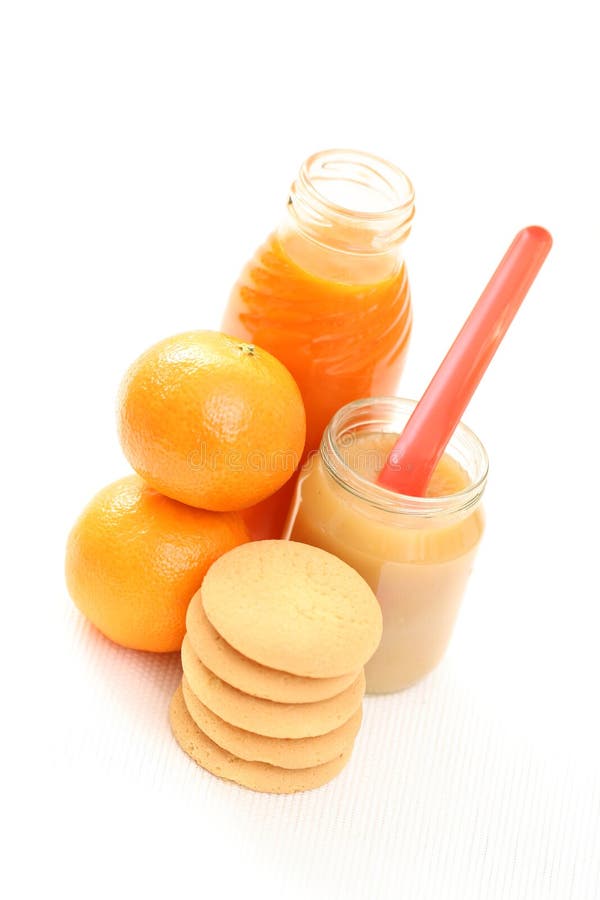 Baby food stock photo. Image of stew, background, white - 32616106