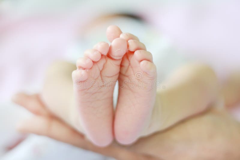 Baby foot stock image. Image of health, caucasian, healthy - 13397821