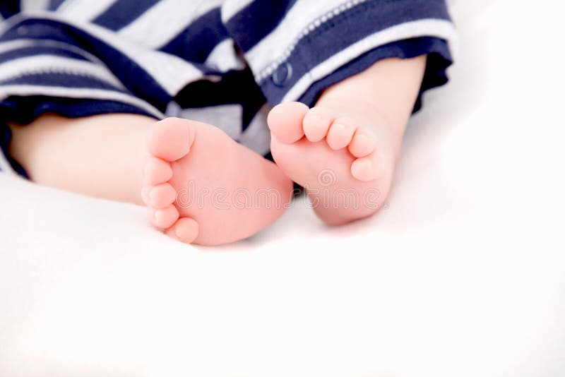Baby Foot stock photo. Image of isolated, human, growth - 18750448