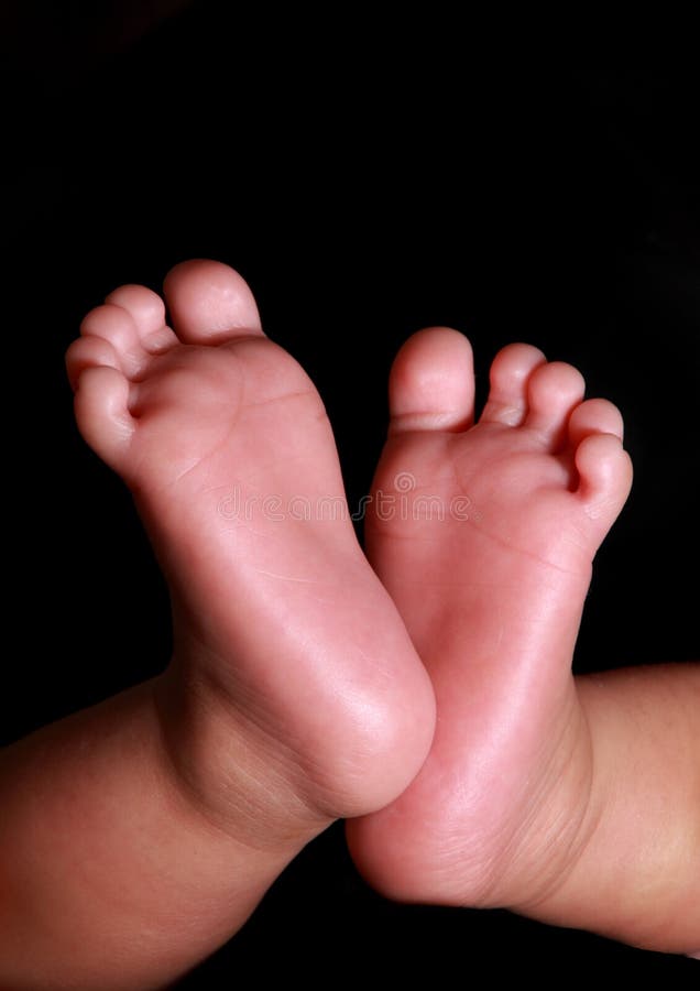 Newborn baby foot stock image. Image of infant, newborn - 18141367