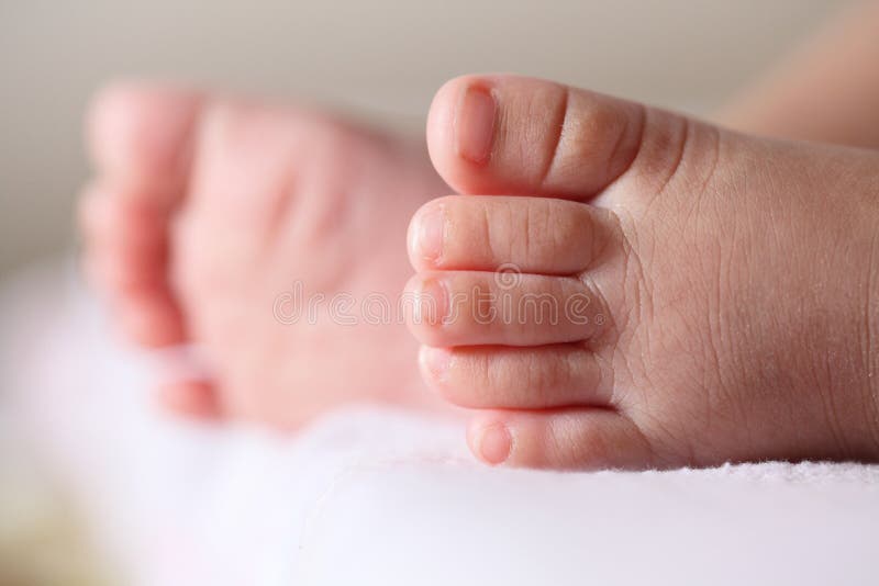 Baby foot close up stock image. Image of girl, body, small - 25185211