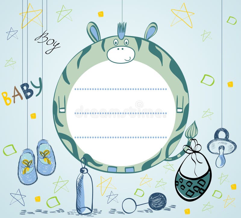 Baby Frame stock vector. Illustration of greeting, element - 293650805