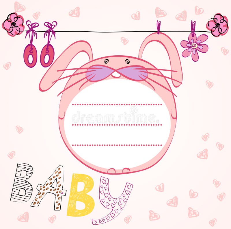 Baby Frame stock vector. Illustration of cartoon, abstract - 41402729