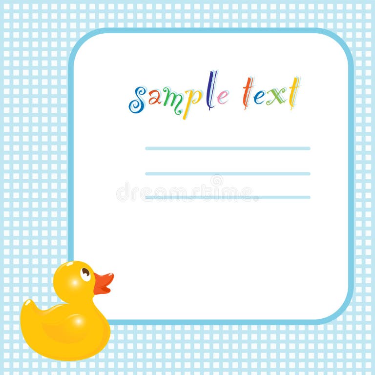 Template Frame Design Baby Arrival Stock Illustrations – 2,699 Template ...