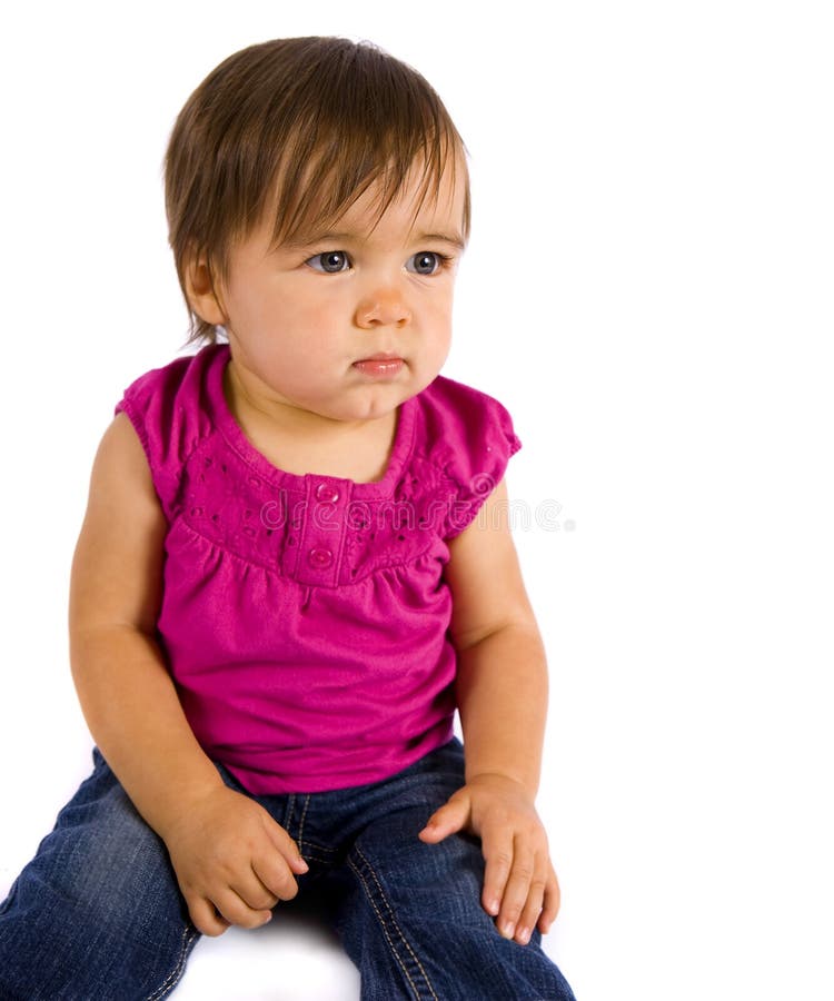 Baby girl stock photo. Image of girl, innocent, identical - 10309772