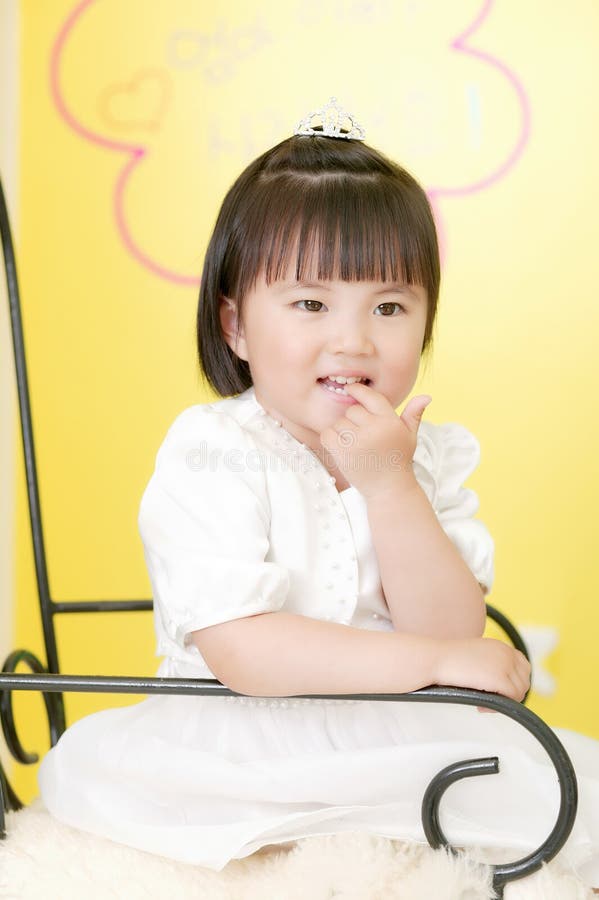 Little asian girl praying stock photo. Image of background - 27631656
