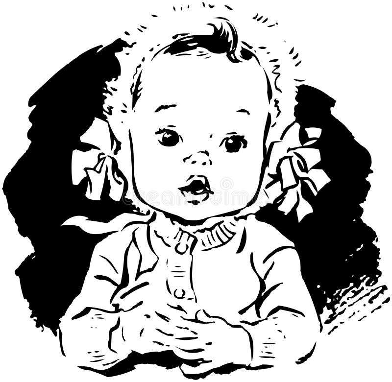 Baby Bonnet Stock Illustrations – 257 Baby Bonnet Stock Illustrations ...