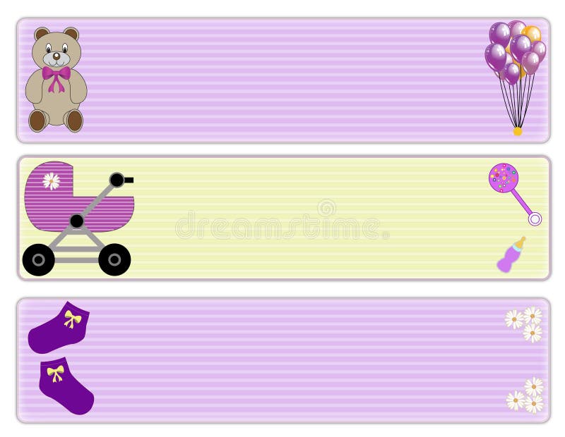 Borders Purple Ribbon Stock Illustrations – 224 Borders Purple Ribbon ...