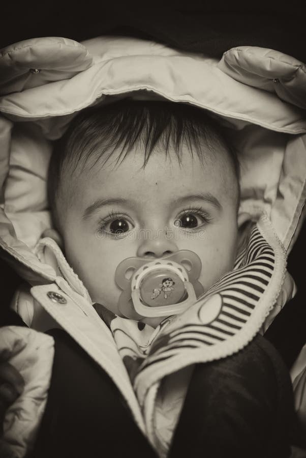 Baby Girl Face Expression stock photo. Image of carefree - 17249622