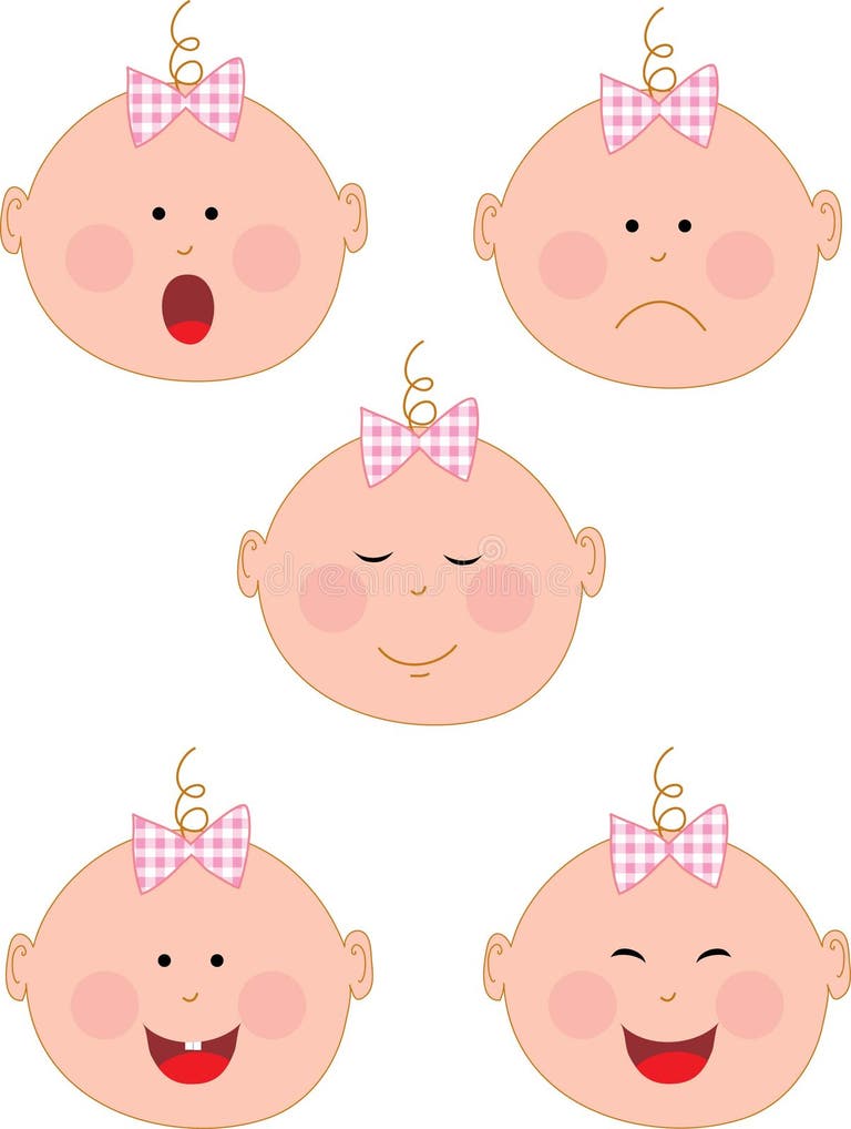Newborn Faces Stock Illustrations – 464 Newborn Faces Stock ...