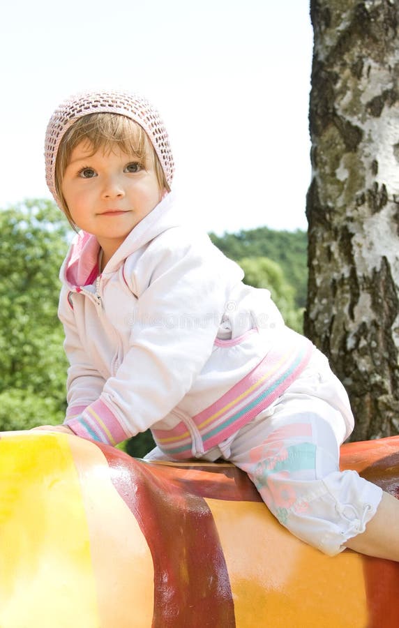 Baby girl in park stock photo. Image of person, happiness - 10367290