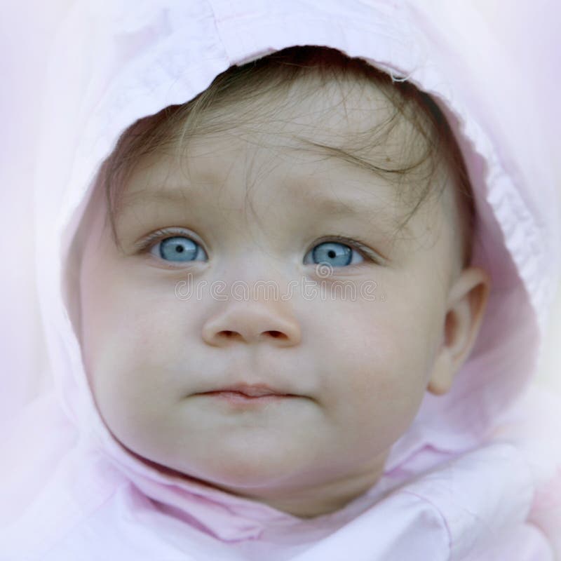 Baby girl portrait stock photo. Image of look, pretty - 5180148