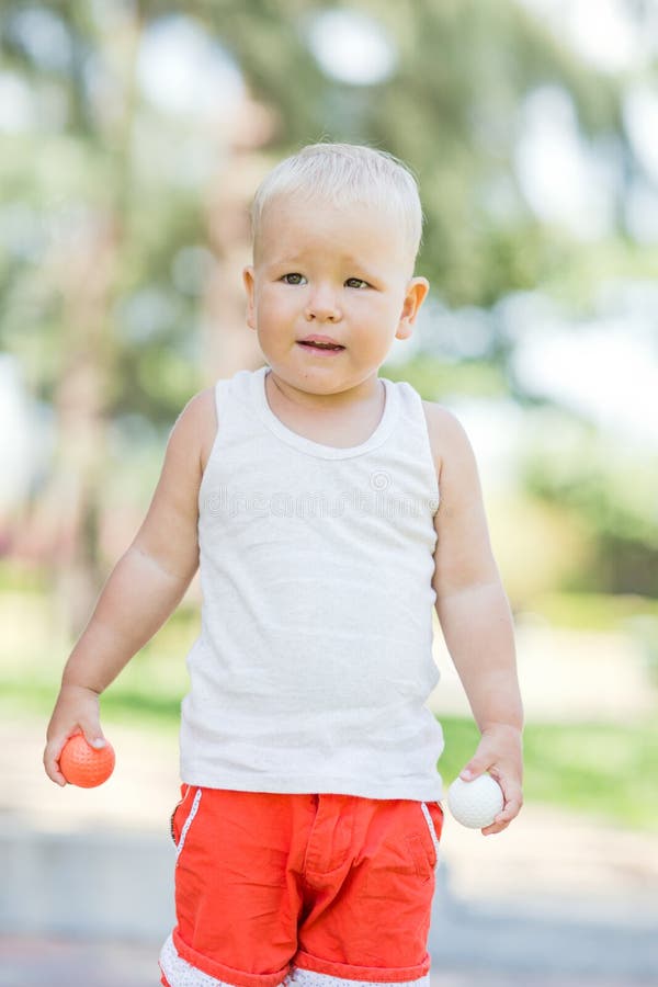 Baby golf stock photo. Image of plastic, activity, outdoor - 58516172