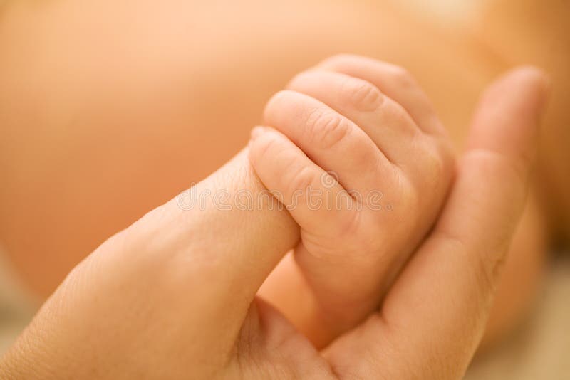 Baby grasp stock photo. Image of grasp, finger, close - 5201486