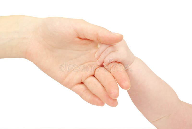 Baby grabbing hand. stock photo. Image of hand, child - 4869738