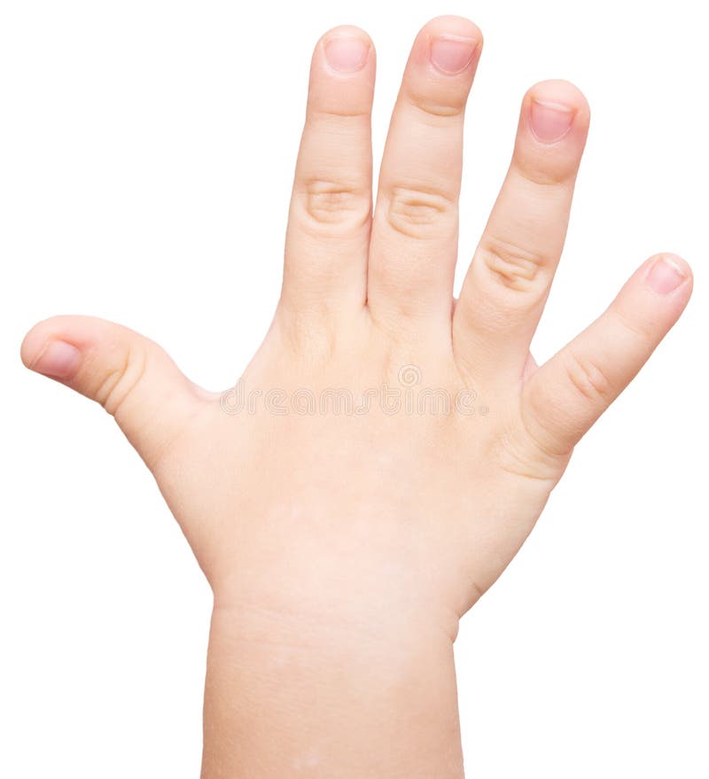 Baby hand stock image. Image of caucasian, showing, human - 46167453