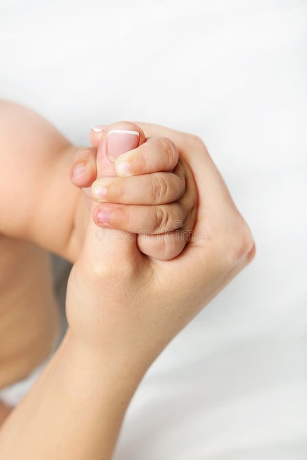 Baby hand stock photo. Image of hand, bedroom, small - 99940524