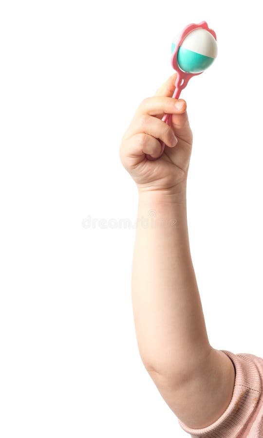 Baby Hand with Toy stock photo. Image of hand, baby, childhood - 51069048