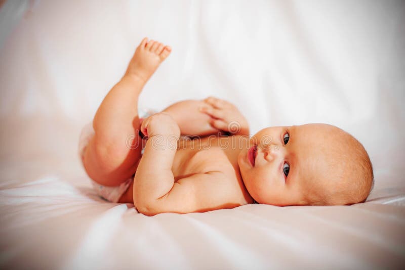 Baby. stock photo. Image of color, looking, portrait - 35969302