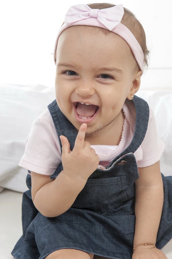 Baby stock image. Image of innocent, infant, face, toddler - 54518703