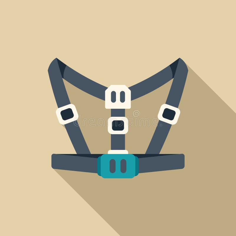 Baby Harness Icon Showing Secure Straps for Carrying Child Stock ...