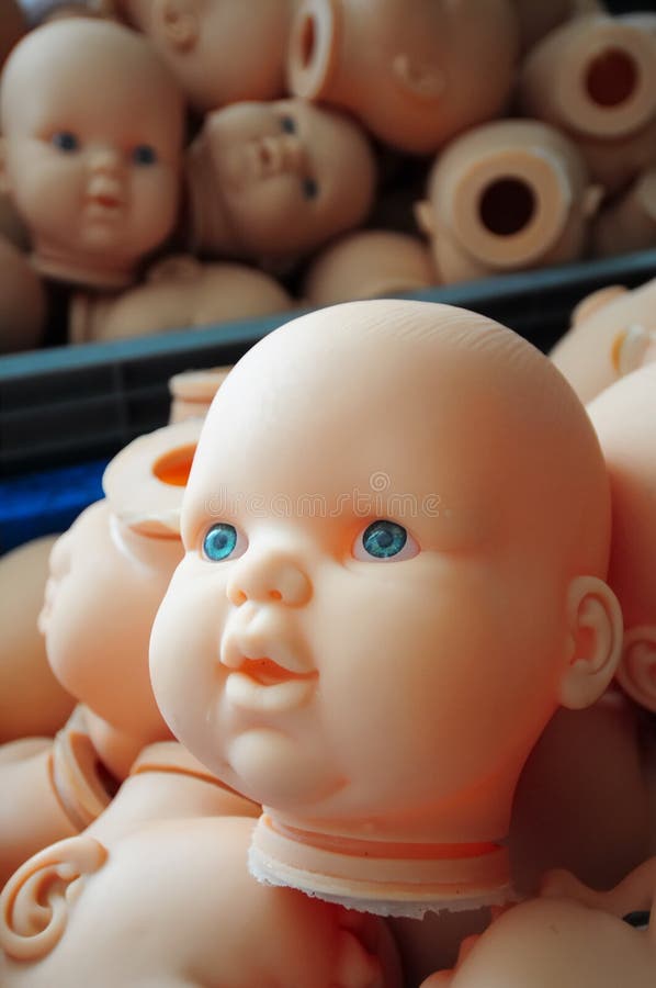 Baby head stock image. Image of plastic, game, babe, infant - 12237513