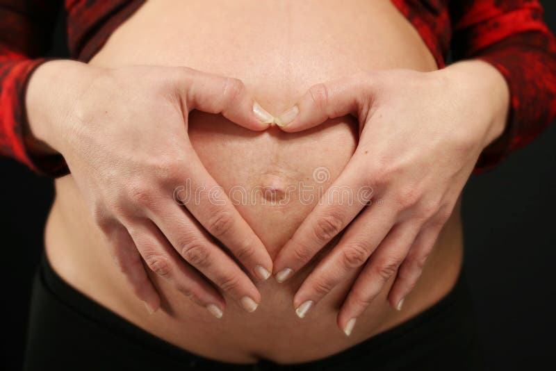 Baby heart stock image. Image of motherhood, born, black - 459527