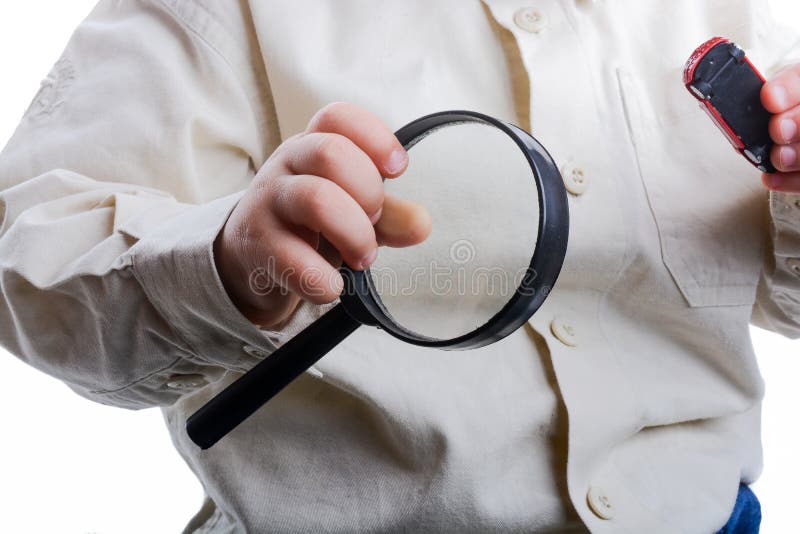 Baby Holding Magnifying Glass Photos - Free & Royalty-Free Stock Photos ...