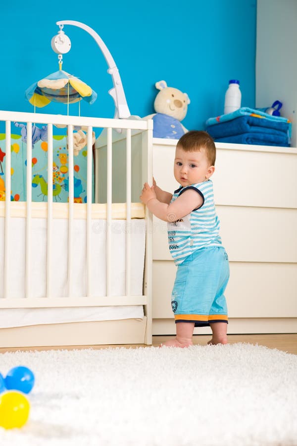 Baby at home stock photo. Image of innocence, domestic - 7763840