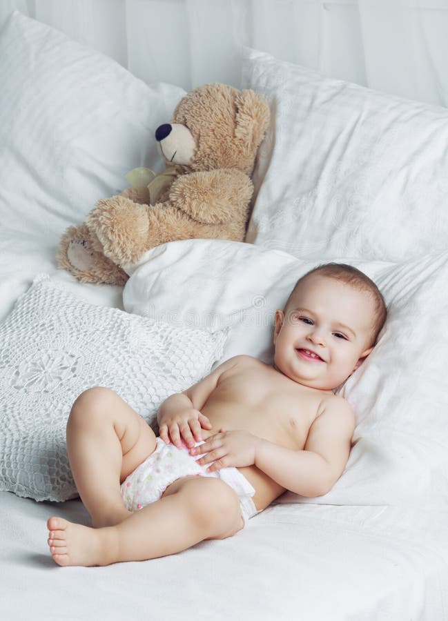 129 Baby Girl Wearing Diapers Stock Photos - Free & Royalty-Free Stock ...