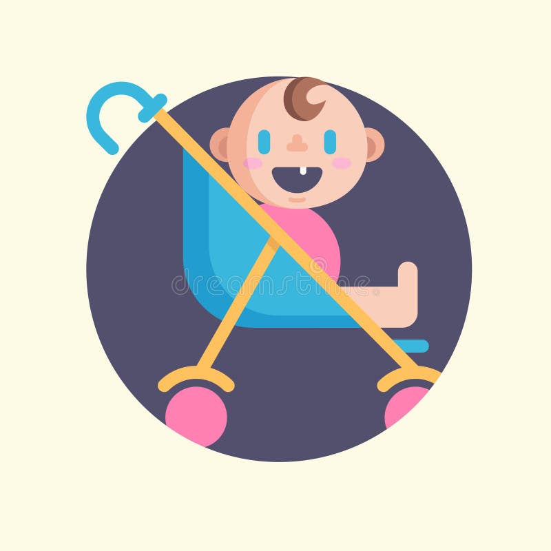 Baby Icon Vector Graphic Download Template Modern Stock Illustration ...