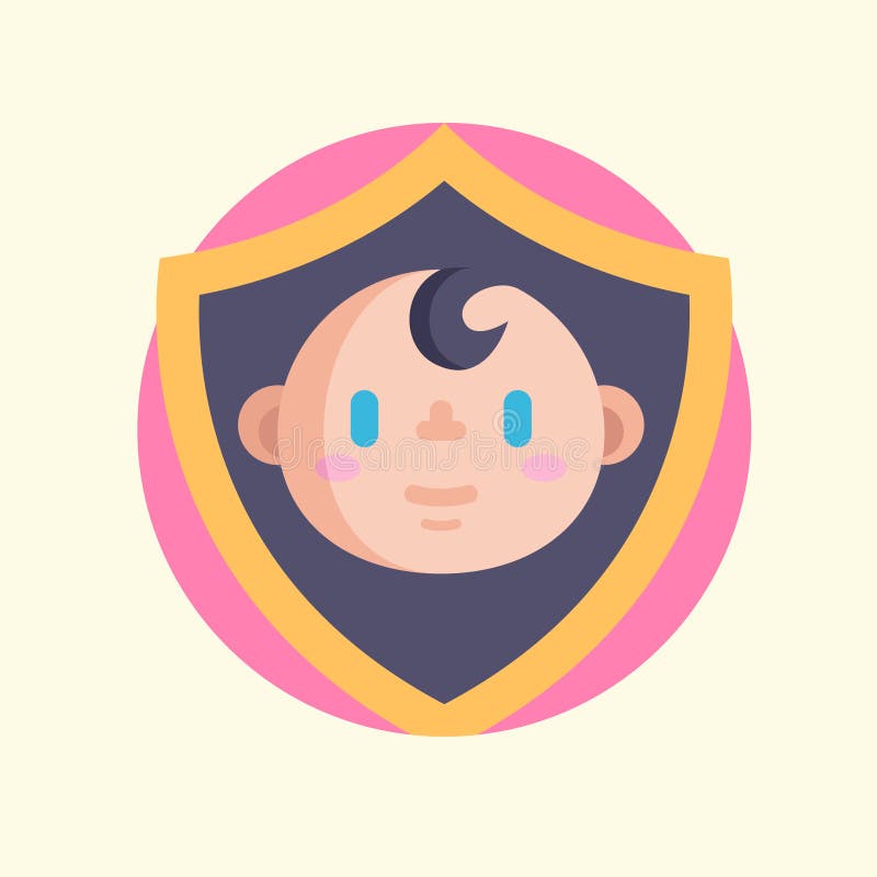 Baby Icon Vector Graphic Download Template Modern Stock Illustration ...