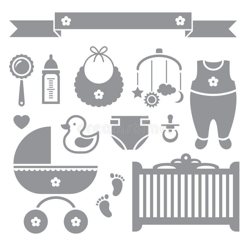 Newborn Baby Symbols Stock Illustrations – 2,554 Newborn Baby Symbols ...