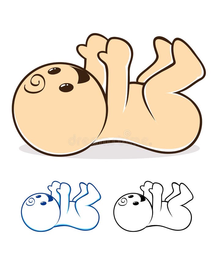 Baby illustration stock vector. Illustration of people - 36057301