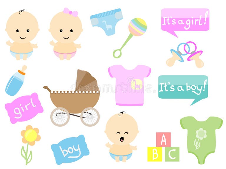 Style Baby Items Stock Illustrations – 1,135 Style Baby Items Stock ...