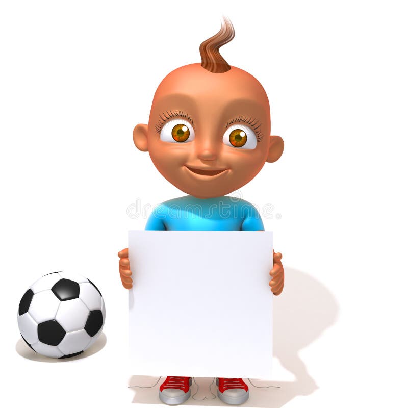 Baby Football Player Stock Illustrations – 792 Baby Football Player ...