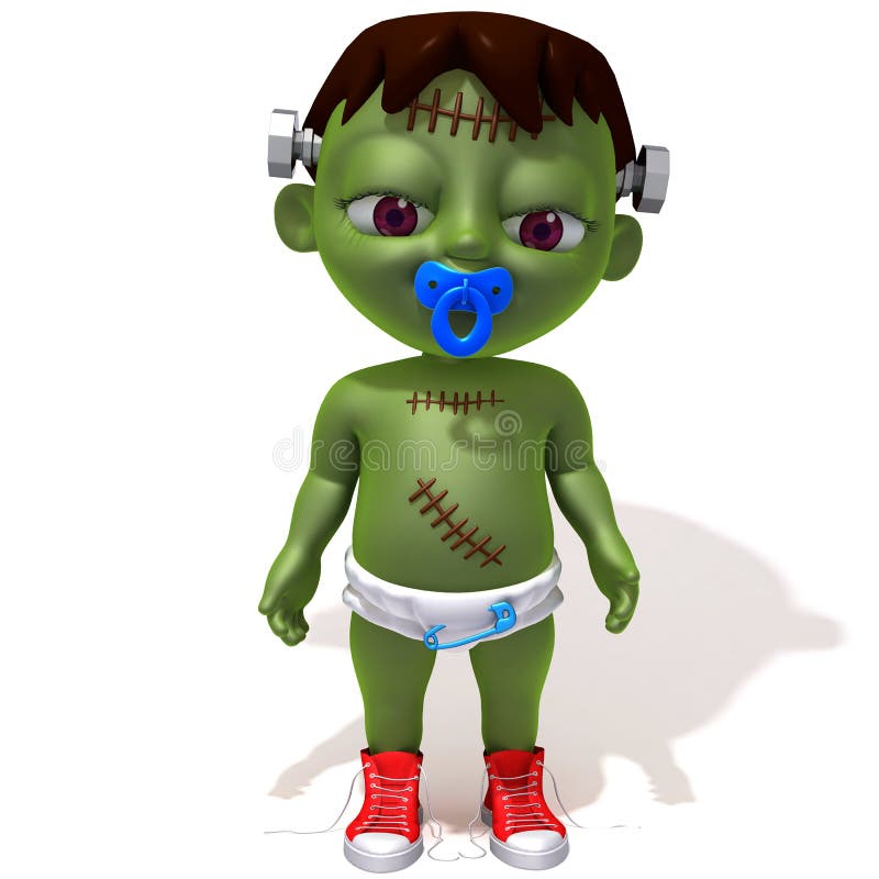 Baby Frankenstein Stock Illustrations – 220 Baby Frankenstein Stock ...
