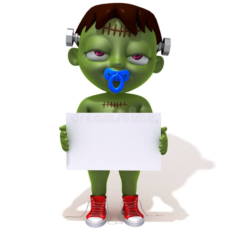 Baby Frankenstein Stock Illustrations – 222 Baby Frankenstein Stock ...