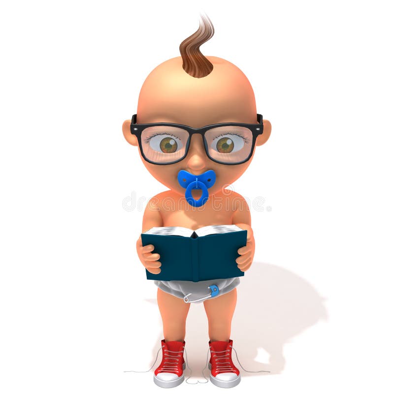 3d Little Man Reading Book Stock Illustrations – 78 3d Little Man ...