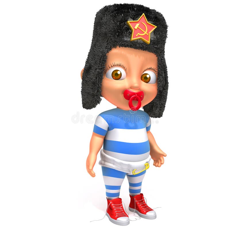 Russian Fur Hat Cartoon Stock Illustrations – 398 Russian Fur Hat ...