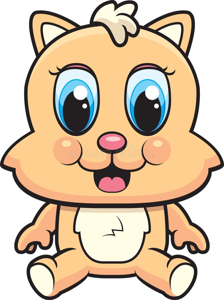 Baby Kitten Cartoon Stock Illustrations – 61,624 Baby Kitten Cartoon ...