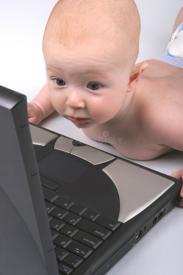 Cute baby dj in disco stock image. Image of infant, baby - 19857061