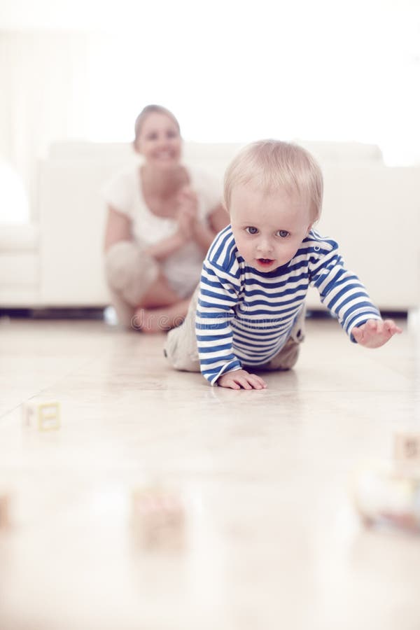 Baby, Learning and Child Crawling on Floor for Development, Growth and ...