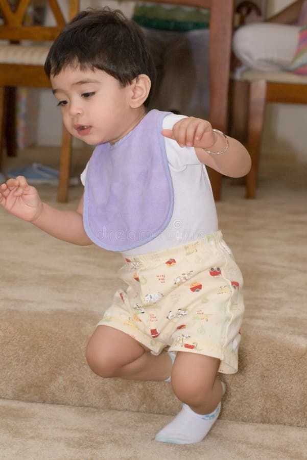 Baby learning to walk stock photo. Image of steps, child - 900632